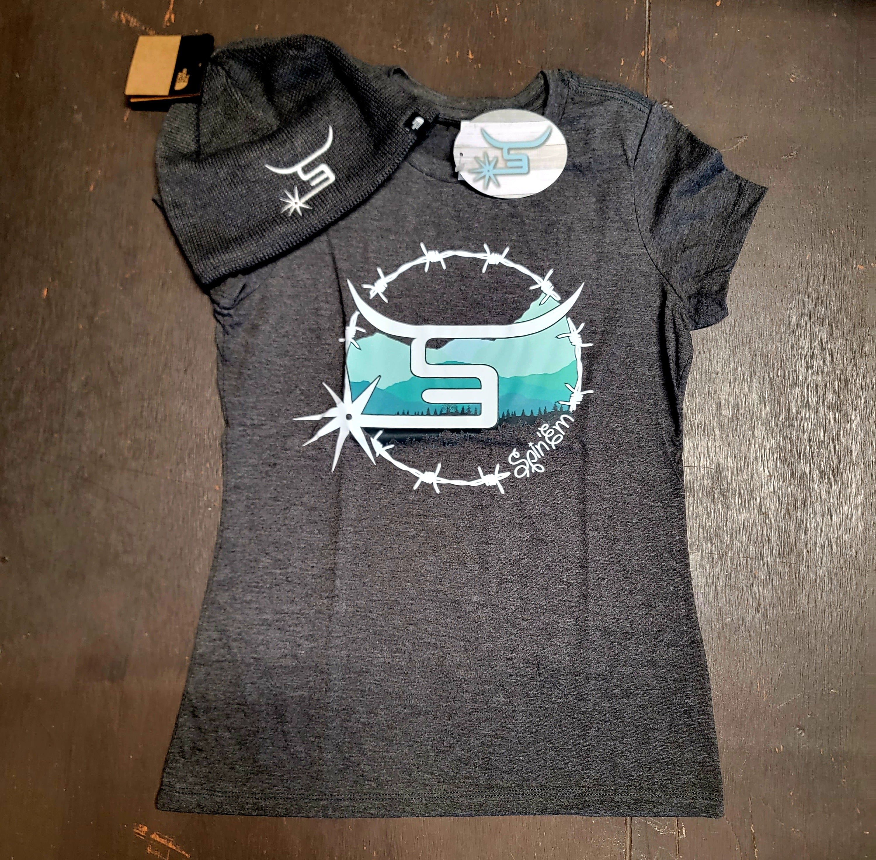 Ladies Spin Em Tees – Western Iron